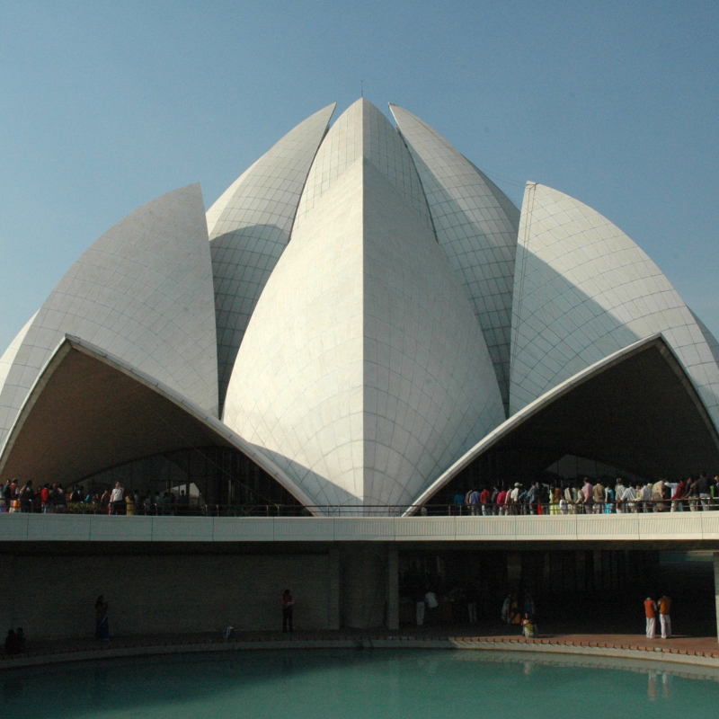 Lotus Temple Interior